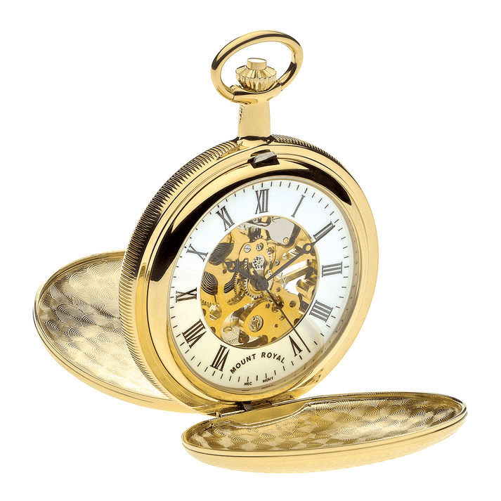 Mount Royal Double Hunter Skeleton Pocket Watch – Martin Wilkinson ...
