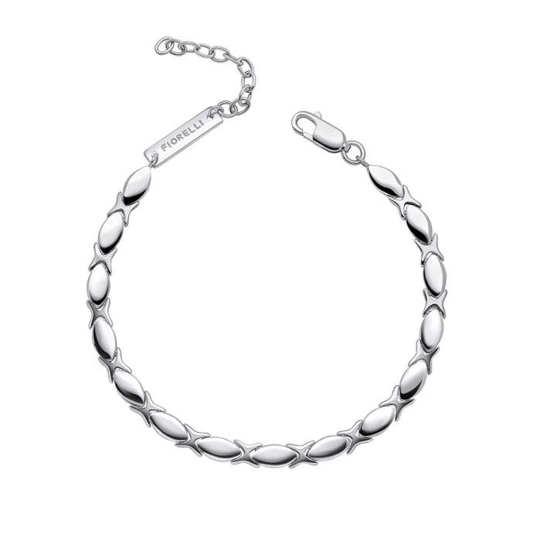 Fiorelli Silver Articulated Chain Bracelet – Martin Wilkinson Jewellers